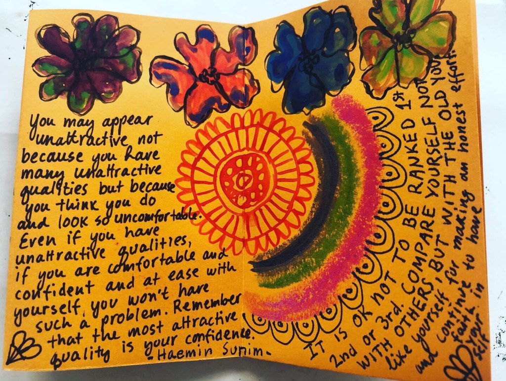 One page folded journal – Vesna Taneva